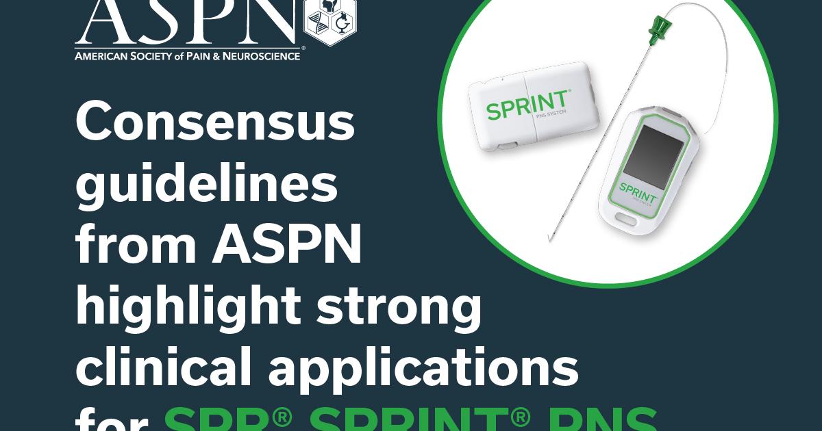 The American Society of Pain and Neuroscience (ASPN) publishes consensus guidelines for the use ...